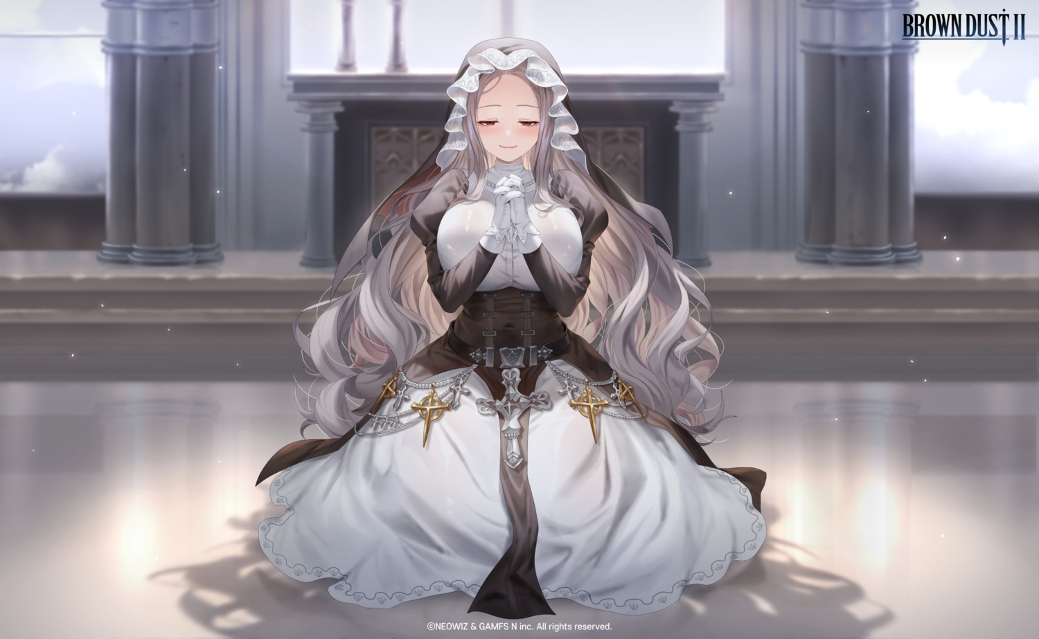 ruhee brown dust ii michaela (brown dust ii) nun | #1234143 | yande.re